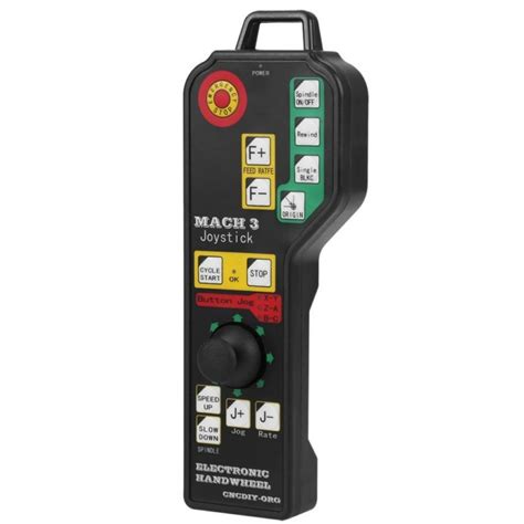 Cnc Controller Gravírozó Gép Kézi Kézi Vezérlő Usb Csatlakozó 6 Tengelyes Vezérlés A Mach3