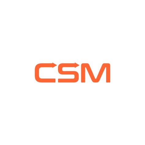Csm Logo Royalty Free Vector Image Vectorstock