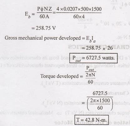 Types Of DC Motors With Solved Example Problems