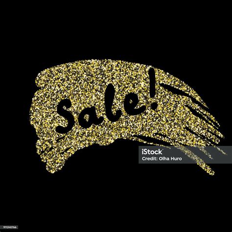 판매 및 할인 배너 또는 전단지를 제공합니다 검은 바탕에 황금 페인트 선입니다 마케팅 프로 모션 및 쇼핑입니다 손으로 만든 저장소에 대 한 추상 골드 반짝이 텍스처 0명에