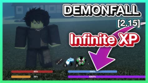 Roblox Demonfall Infinite XP Glitch Hack Level In Minutes YouTube