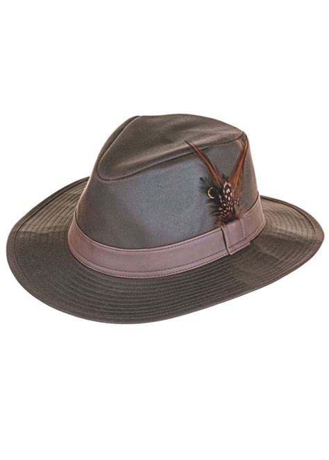 Mens Wax Hat Mens Waxed Hats And Bush Hats
