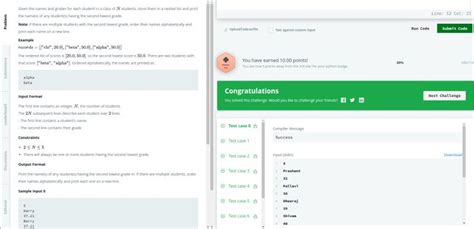 Swetha Pillai On Linkedin Hackerrank Python Dailycode