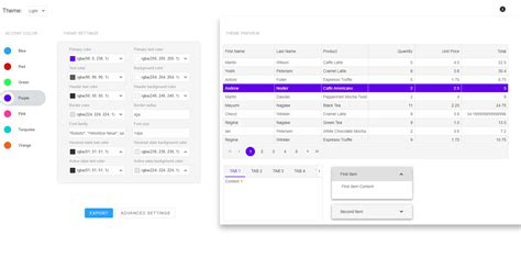 Web Components Theme Builder Smart Ui Components