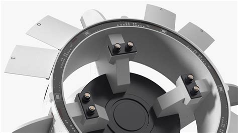 Rocket Booster 3d Model 49 3ds Blend C4d Fbx Max Ma Lxo Obj