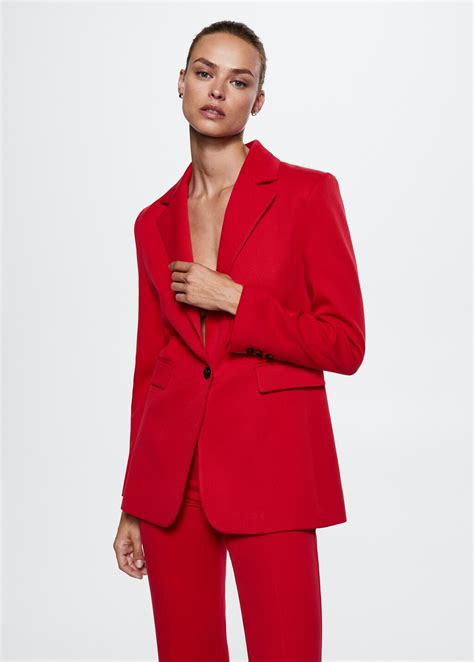 Structured Suit Blazer