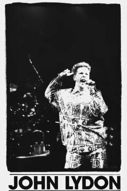 John Lydon Johnny Rotten Pil Sex Pistols Memorabilia Postcard