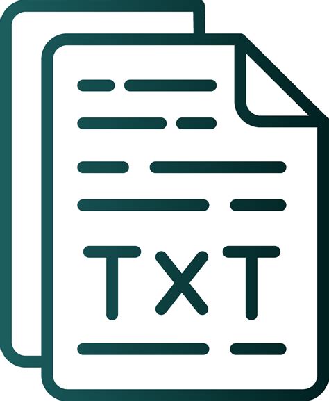 Txt File Vector Icon Design 26040083 Vector Art At Vecteezy
