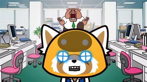 Sanrio Aggretsuko Approaching The Dark Side Of Japanese Working Society With Her Jekyll And
