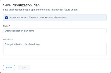 Prioritization Workflow