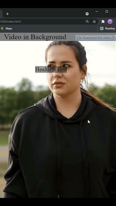 how to add video in background in html and css short tutorial short video html css youtube