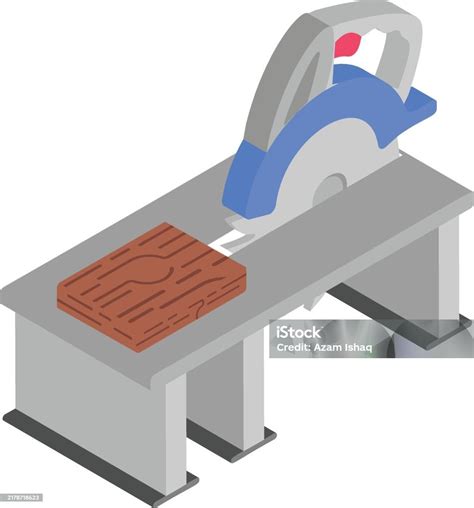 날카로운 칼날이 있는 나무 절단기를 사용하여 나무를 반으로 자르는 과정 개념 벡터 아이콘 디자인 목재 및 목재 기호 임업 삼림 벌채 표지판 밀 야드 및 제재소 Diy에 대한