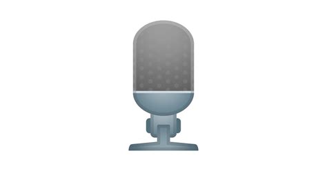 🎙️ Studio Microphone Emoji