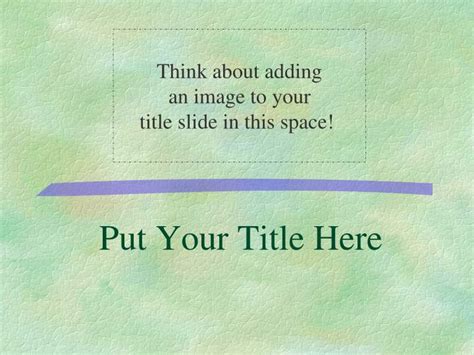 PPT Put Your Title Here PowerPoint Presentation Free Download ID 5384480