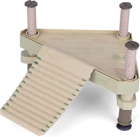 Floating Turtle Pier Turtle Basking Platform Aquarium Tank Reptile Frog Pier Turtle Pier