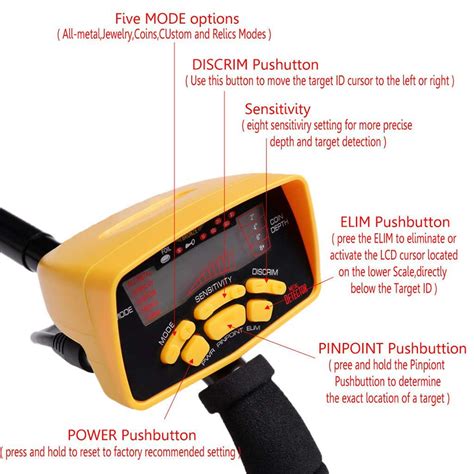 Professional Metal Detector High Performance Underground Metal Detector