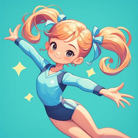 Una Chica De Budapest Realiza Gimnasia Rítmica Al Estilo De Las