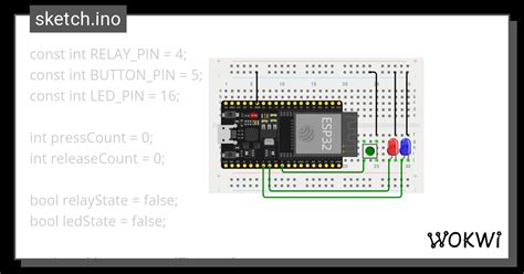 Interrupt Long Press Wokwi Esp32 Stm32 Arduino Simulator