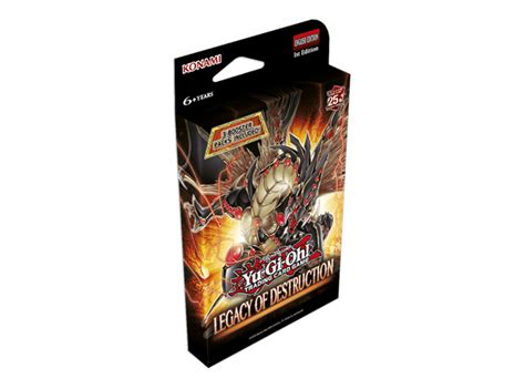 Legacy Of Destruction 3 Pack Tuckbox Yu Gi Oh Tcg Trading Cards