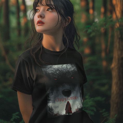 T Shirt Quality Chapeuzinho Vermelho Em Malcriadas