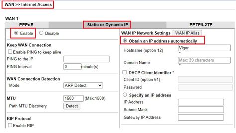 Como configurar router para acesso à Internet via Router FiberGateway MEO DrayTek