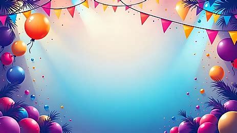Celebration Central A Lively Party Illustration Background Party