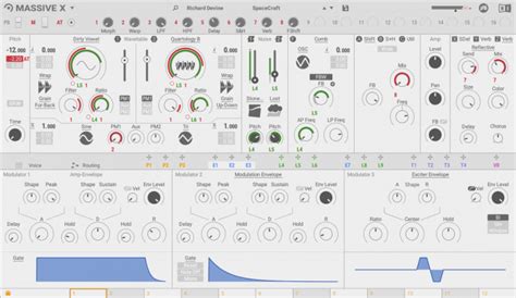 Native Instruments Massive X Synth Gets New Skins And Envelope Visuals