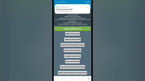 Sketchware All Types Notifications Youtube