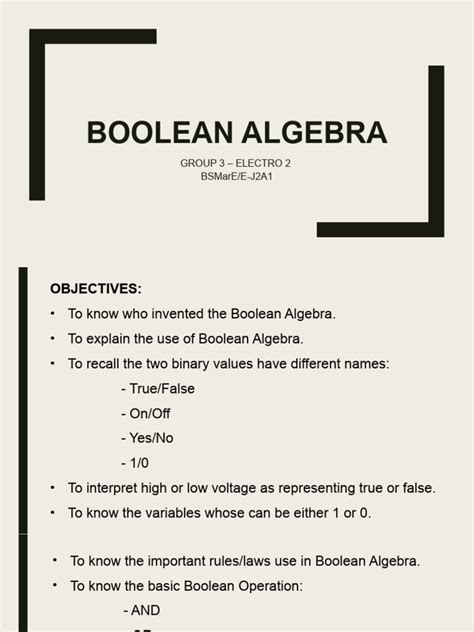 Basic Laws Of Boolean Algebra Explained Pdf Boolean Algebra