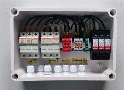 6 Way Double Door ACDB DCDB Junction Box Voltage 220 V 0 75KW At 1550 Box In Varanasi