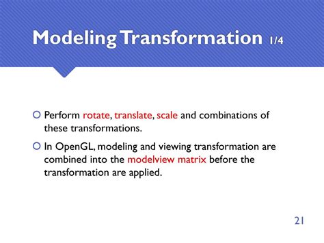 Viewing And Transformation Ppt Download