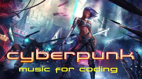 coding music synthwave cyberpunk vives mix for programming hacking