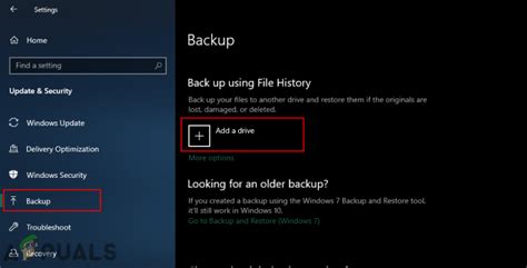 How To Enable Or Disable The File History In Windows Appuals Com