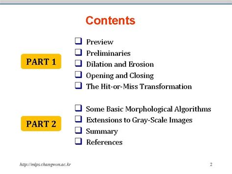 Digital Image Processing Chapter Morphological Image Processing