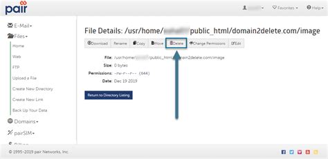 How To Delete Files And Directories In The ACC Knowledge Base Pair Networks