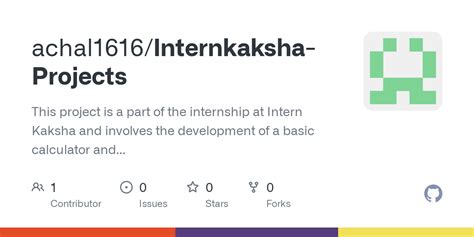 Github Achal1616internkaksha Projects This Project Is A Part Of The