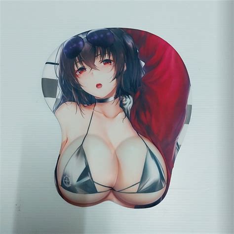 แผ่นรองเมาส์ลายอนิเมะ แผ่นรองเมาส์ 3 มิติ Anime หน้าอก 3d หน้าอกนุ่มนิ่ม นมนุ่ม อนิเมะเซ็กซี่ 1