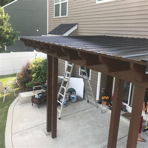 Pergola With Metal Roof
