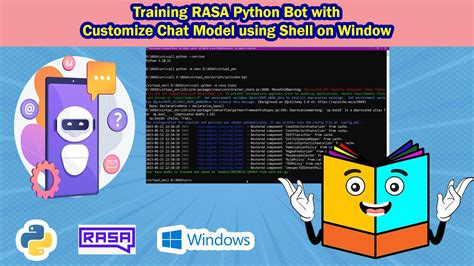 train rasa chatbot model on windows youtube