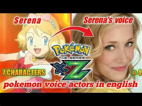 Pokemon Xyz Voice Actors Serenas Voice Pokemon Pokemon Voice Actors