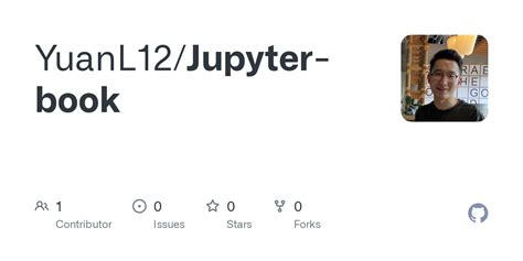 Github Yuanl12jupyter Book