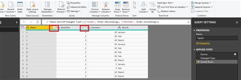 Sorting A Matrix Second Level Sort By Column No Microsoft Fabric