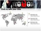 Professional Cryptography Tab Editable PowerPoint Template