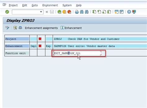 How To Create User Exit For Vendor Master