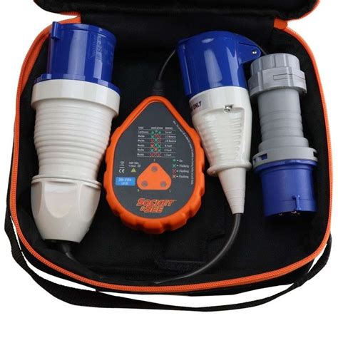 Socket See SOK230 Industrial Socket Tester Kit 230V 16A 32A 3 PIN One Socket Tester With