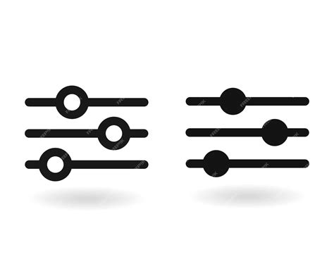 Premium Vector Adjustment Button Icon Vector Or Filter Or Setting