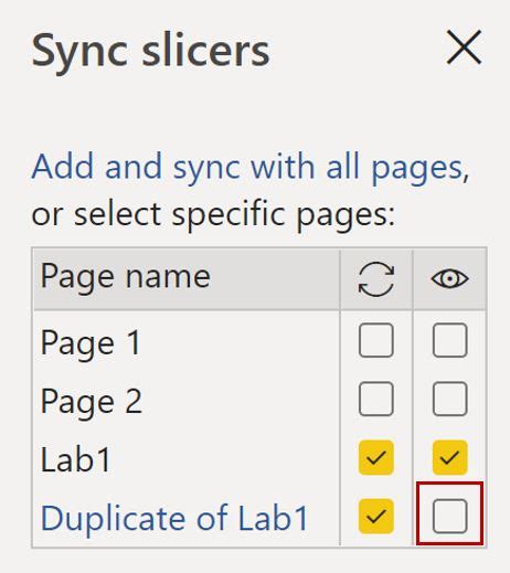 Sync Slicers Analytics With Power Bi Desktop