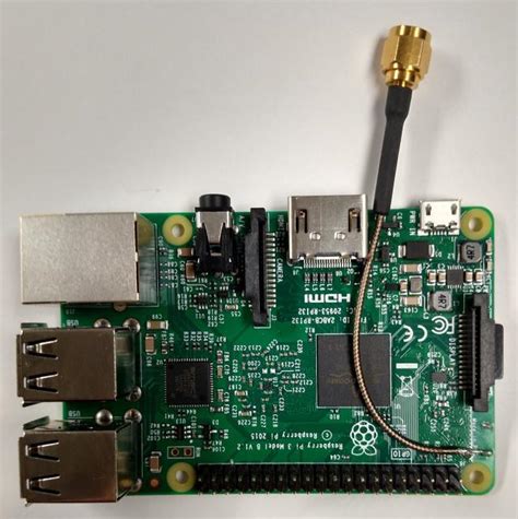 External Antenna Modifications For The Raspberry Pi 3 Electronics