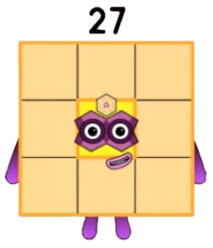 Numberblocks 27 2d By Daorqueba On Deviantart