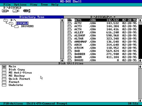 Dos Shell Abandoned Times